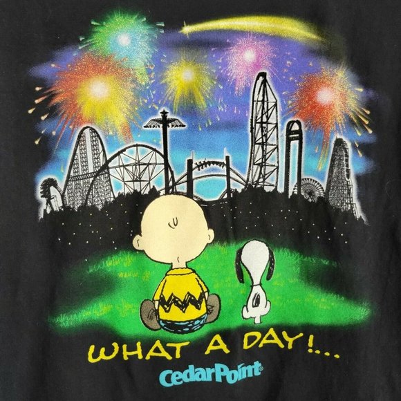 Peanuts | Shirts | Cedar Point Mens Peanuts Charlie Brown Snoopy ...
